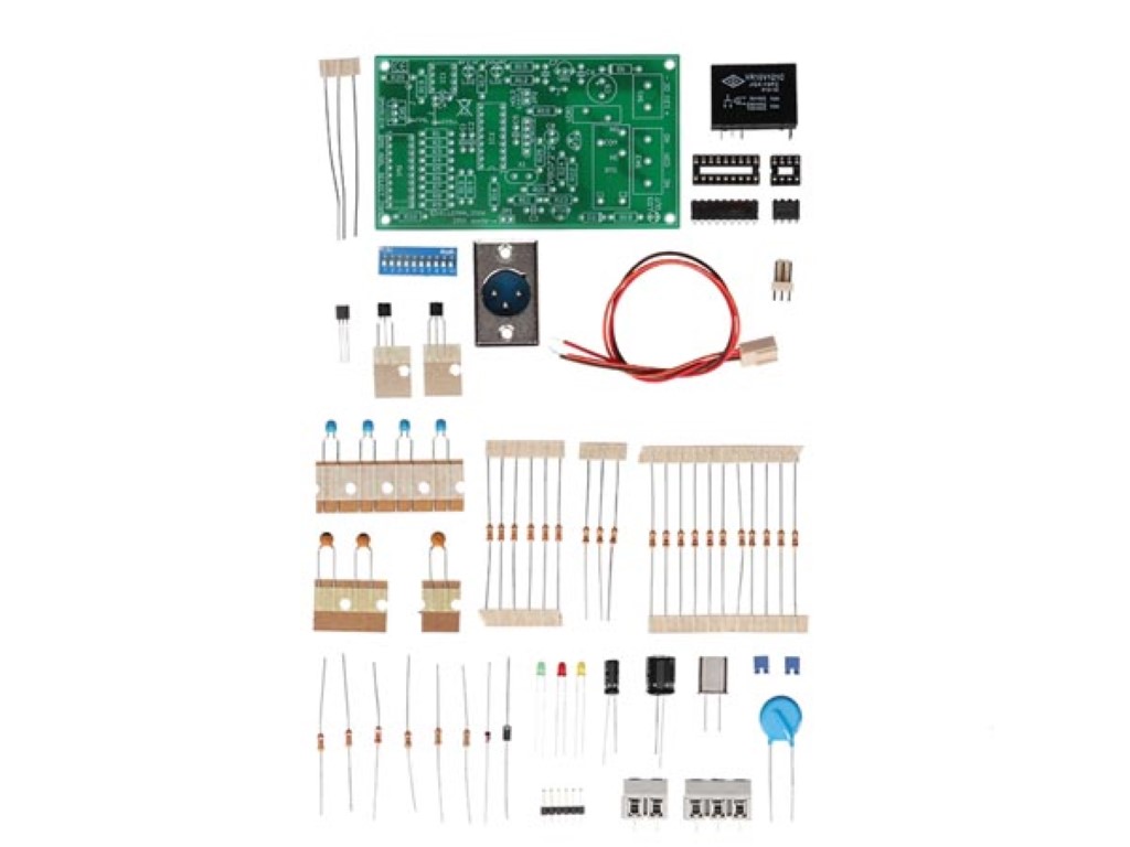 Educational Soldering Kit Dmx Controlled Relays Electronics123